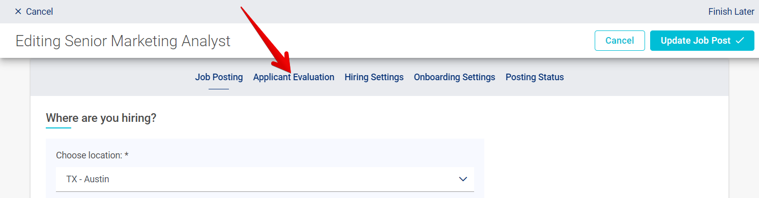 Using prescreen questions